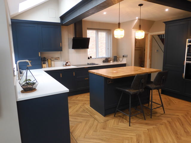 Crathorne Outline Hartforth Blue | Real Projects